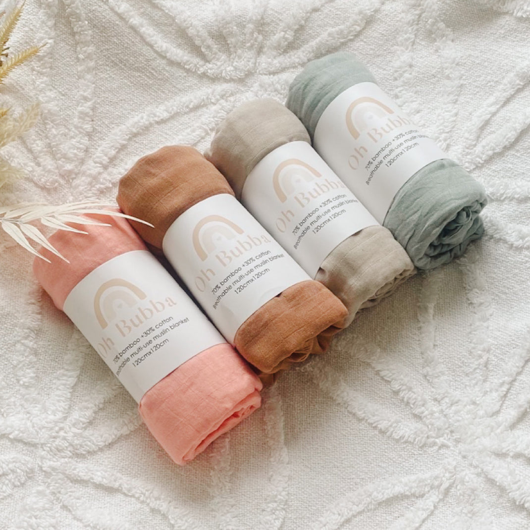 Muslin Wraps – Oh Bubba